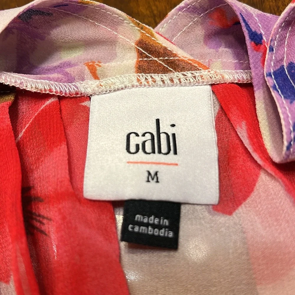 CAbi | Tops | Cabi 4347 Passion Top Fall 222 Medium Euc | Poshmark